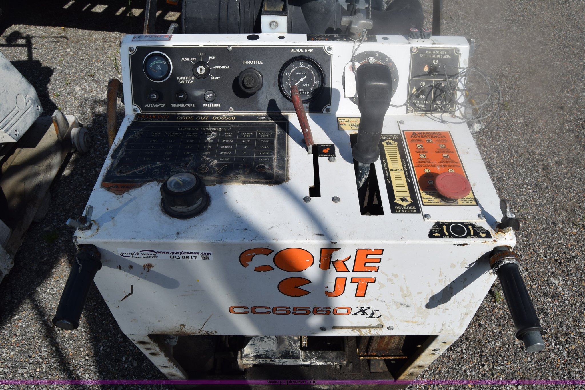 Diamond Core Cut CC6560XL concrete saw in Wichita, KS | Item BQ9617 ...