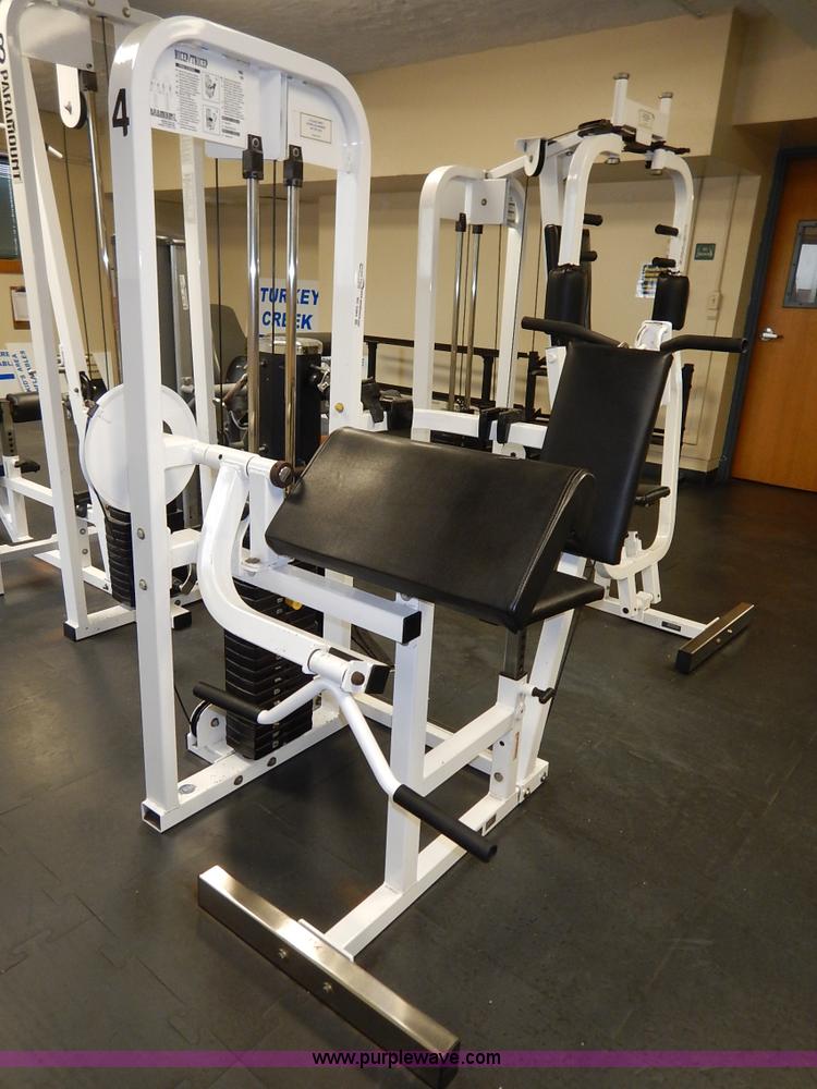 Paramount bicep/tricep unit in Merriam, KS | Item BC9384 sold | Purple Wave