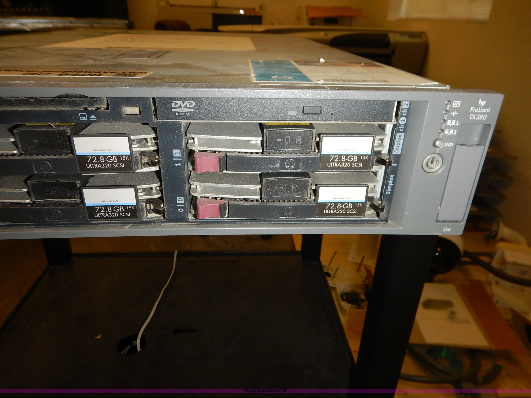 HP Proliant DL380 G4 server in Spring Hill, KS | Item BC9428 sold ...