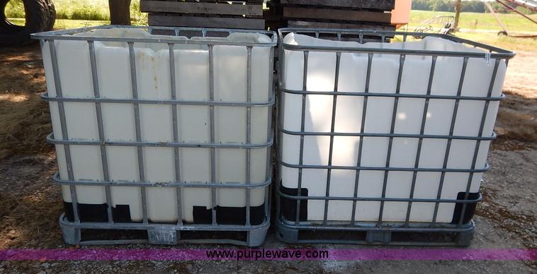 (2) chemical tank cages in Harveyville, KS | Item BC9408 sold | Purple Wave