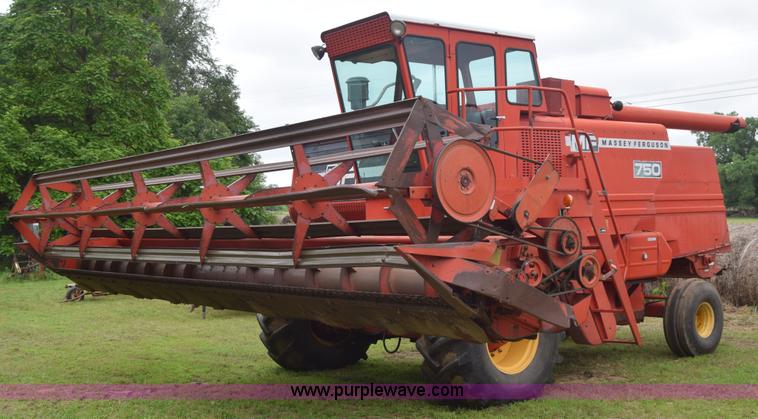 1977 Massey-Ferguson 750 combine in Buhler, KS | Item J6569 sold ...