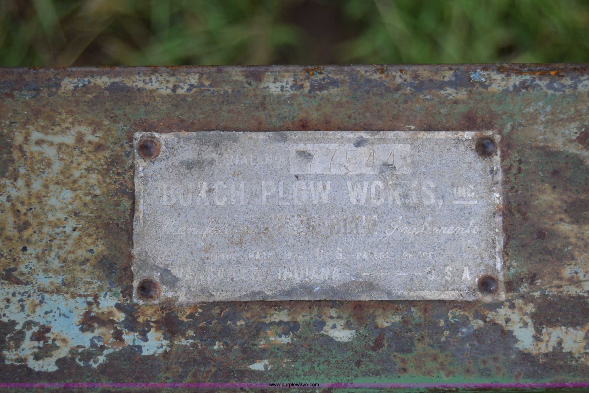 Burch disk in Sedgwick, KS | Item J6549 sold | Purple Wave