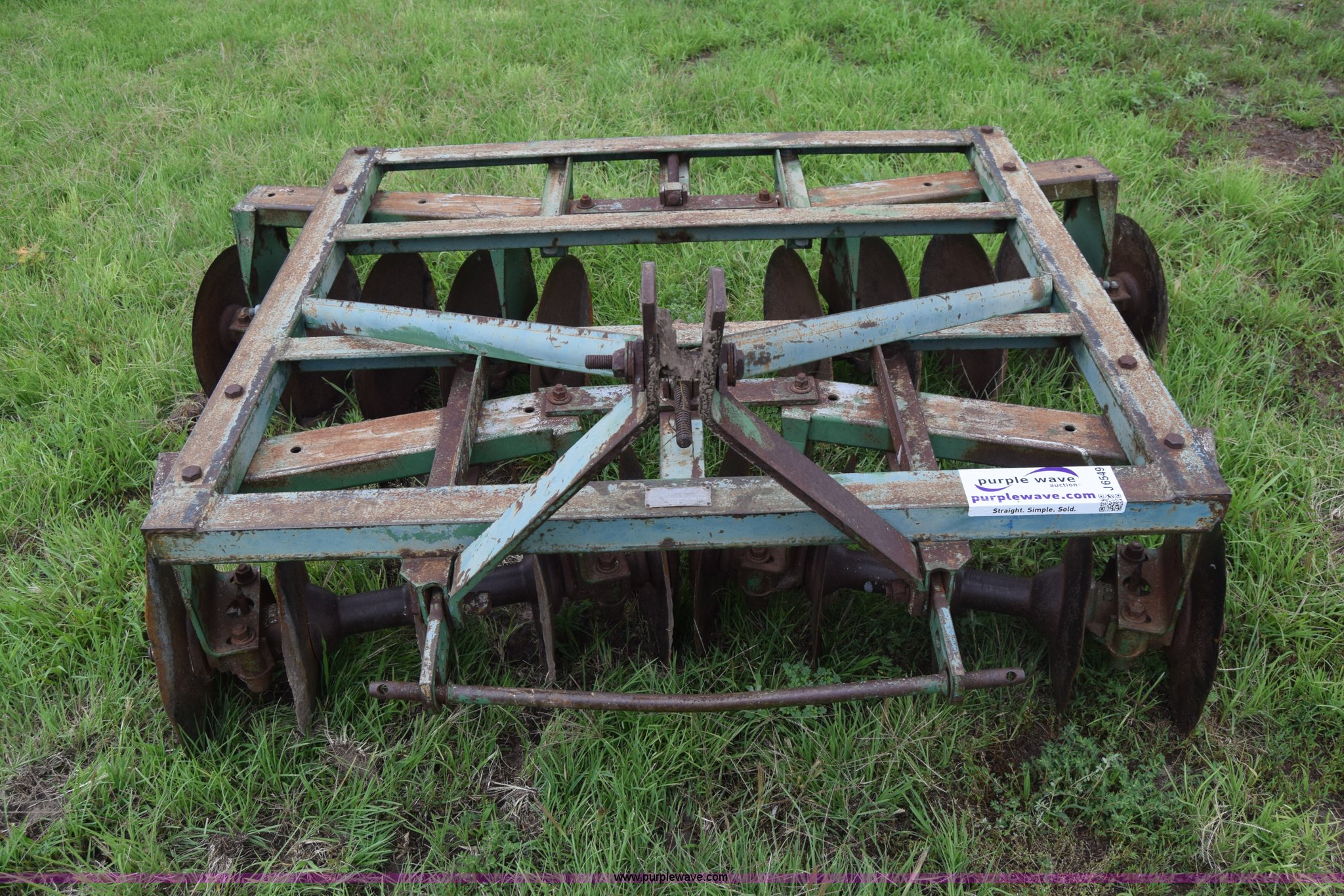 Burch disk in Sedgwick, KS | Item J6549 sold | Purple Wave