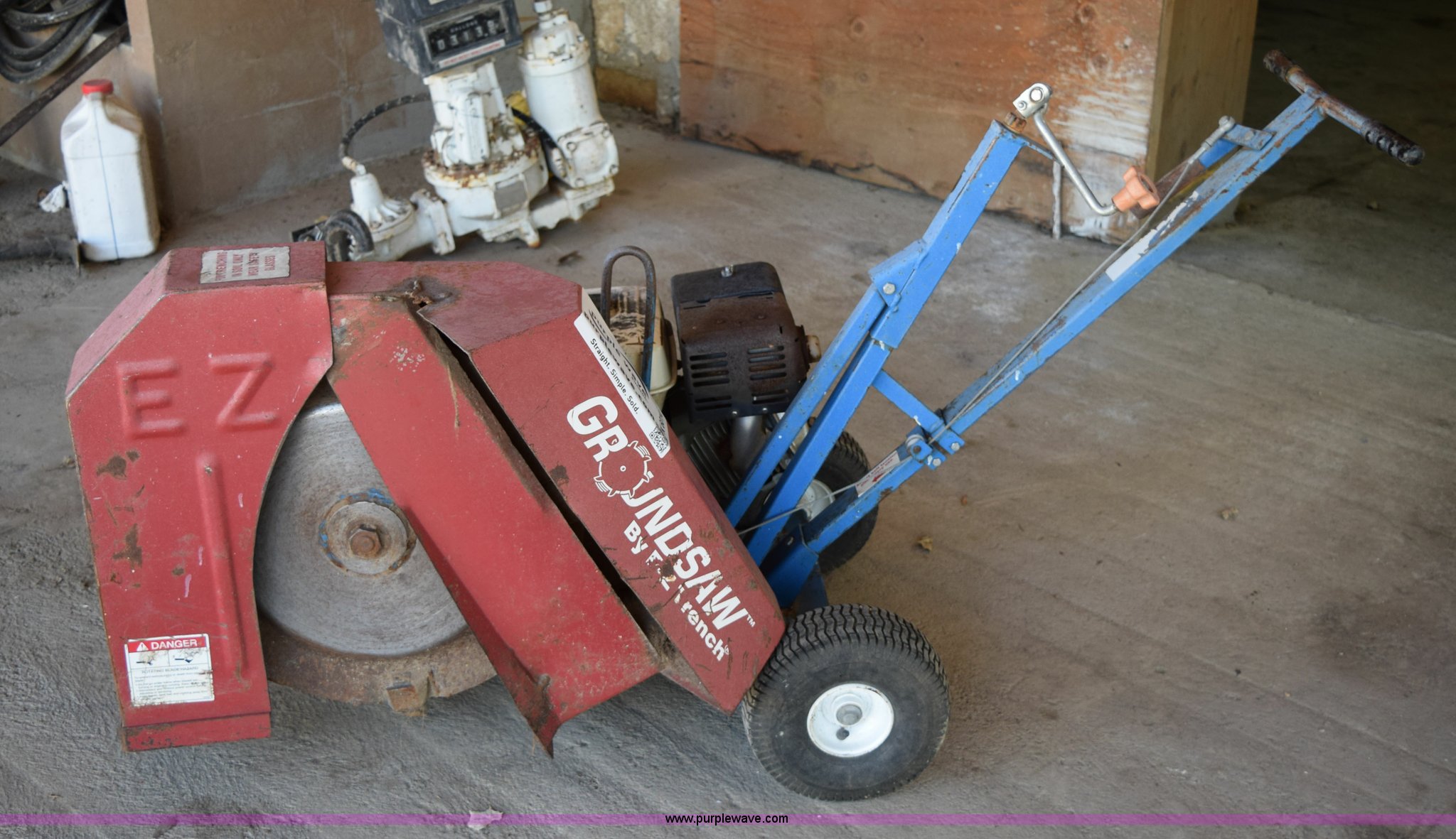 E-Z trench ground saw in Blue Rapids, KS | Item K6014 sold | Purple Wave