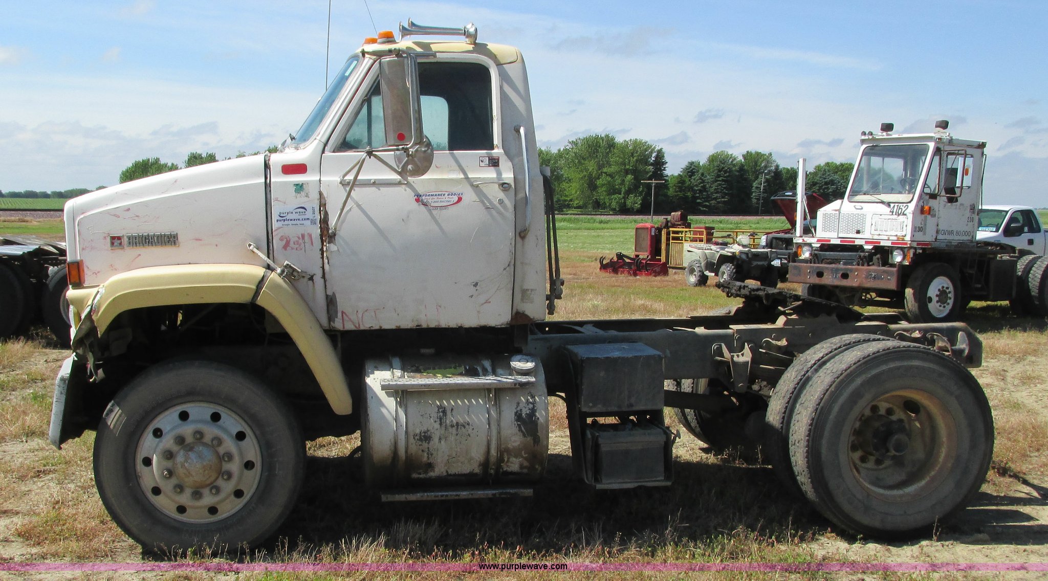 1987 GMC Brigadier semi truck in Sleepy Eye, MN | Item L2507 sold ...