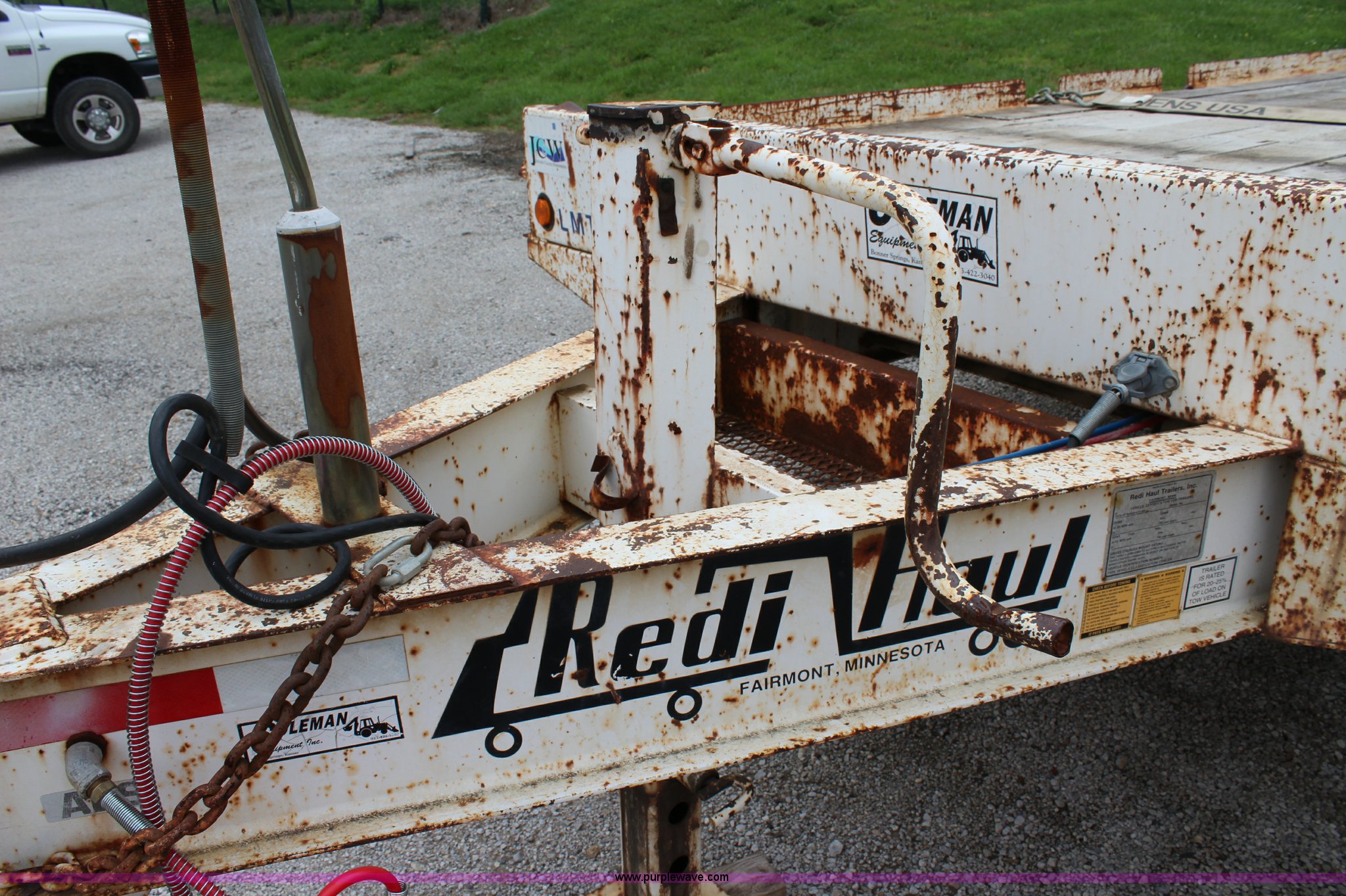 1998 Redi Haul R2521020A-102 equipment trailer in Kansas City, KS ...