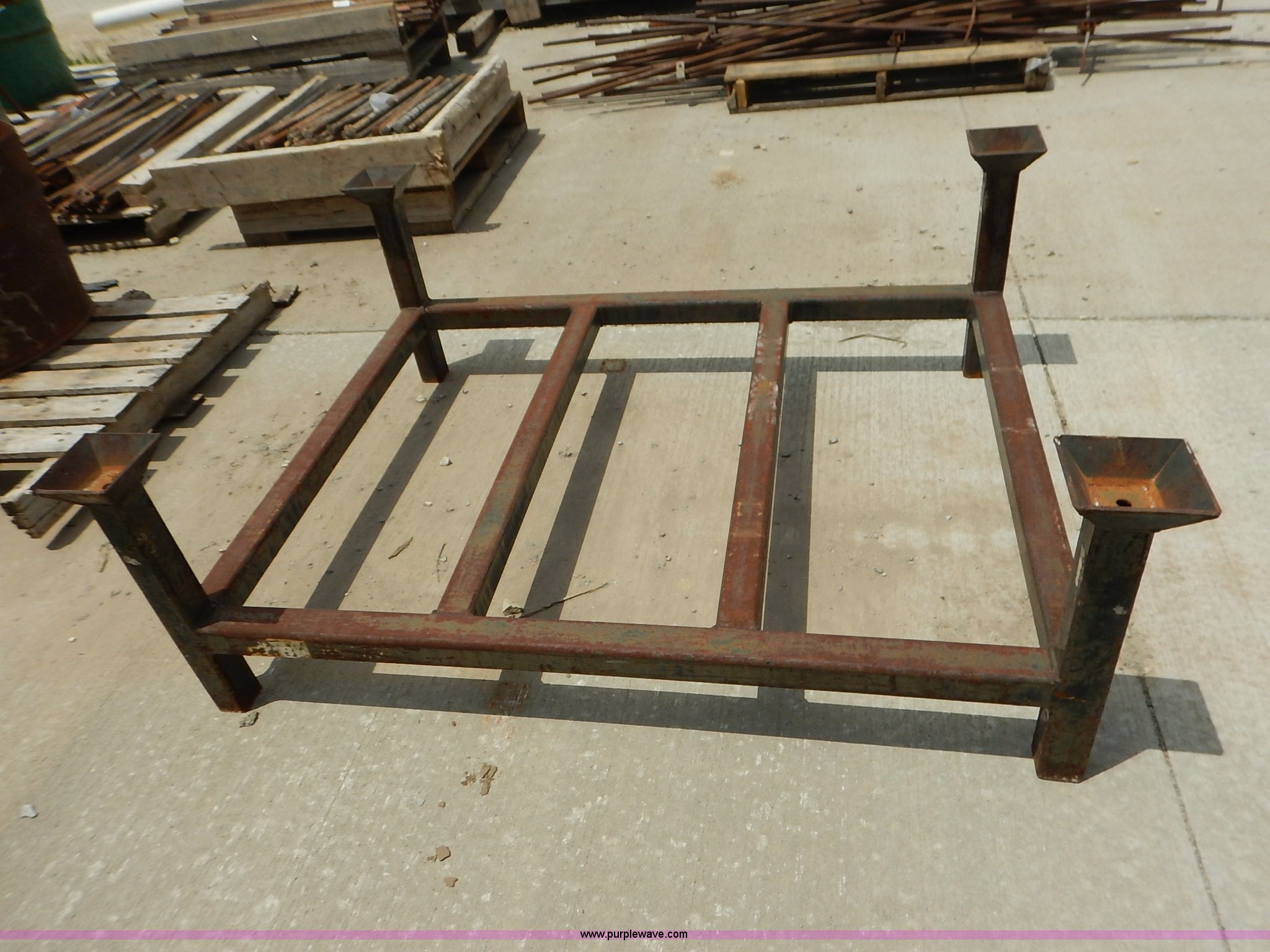 (5) stacking stands in Salina, KS | Item BC9355 sold | Purple Wave