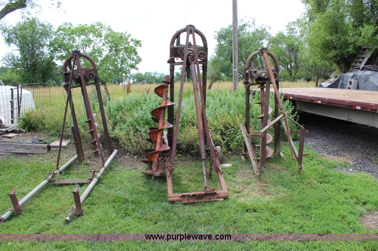 (3) Continental post hole augers in Leavenworth, KS | Item BO9404 sold ...