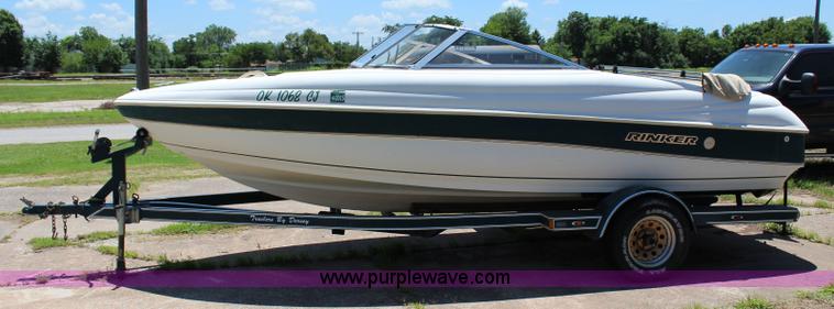 1997 Rinker 182 boat in Stroud, OK | Item I1635 sold | Purple Wave