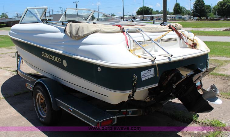 1997 Rinker 182 boat in Stroud, OK | Item I1635 sold | Purple Wave