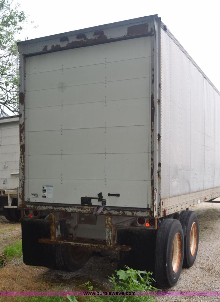 1979 Hobbs A8-8001-45 dry van trailer in Cleveland, MO | Item K6093 ...