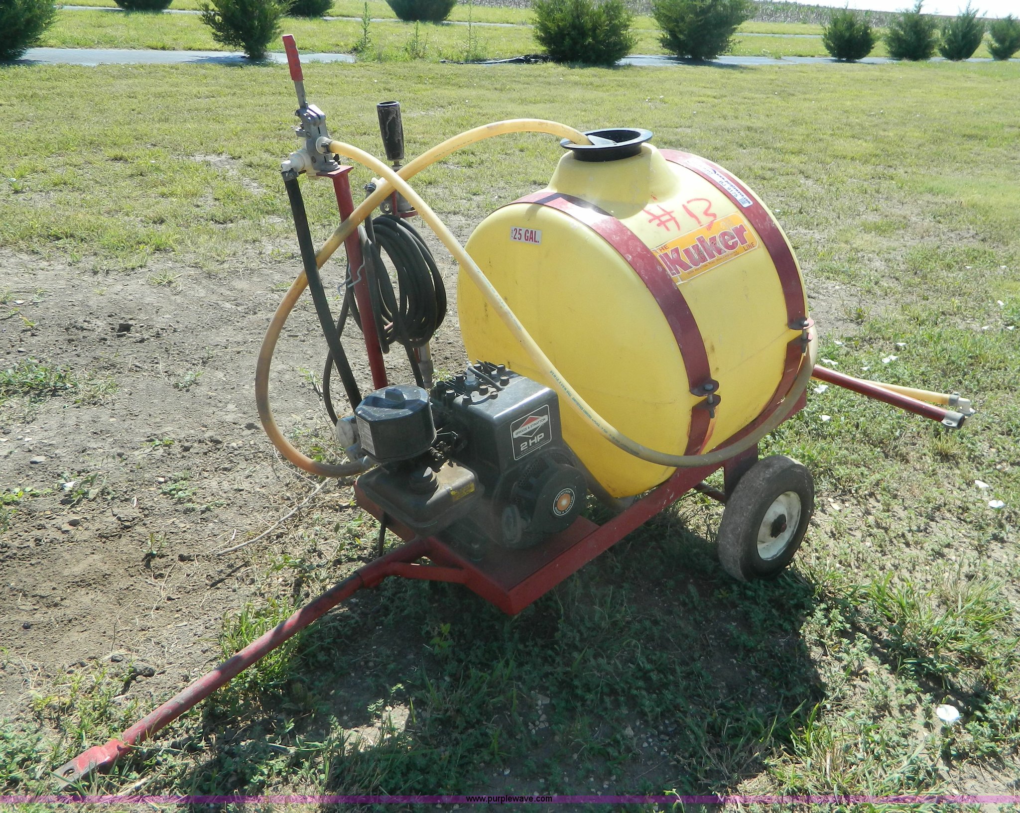 Kuker sprayer in Hays, KS | Item BJ9175 sold | Purple Wave