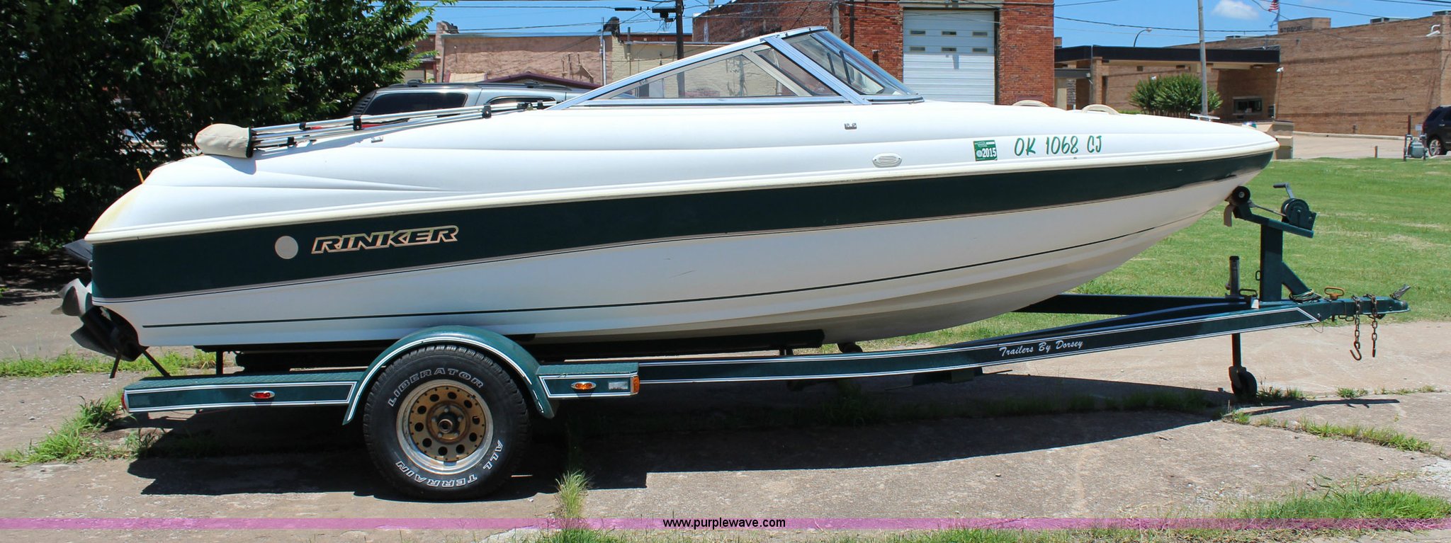 1997 Rinker 182 boat in Stroud, OK | Item I1635 sold | Purple Wave