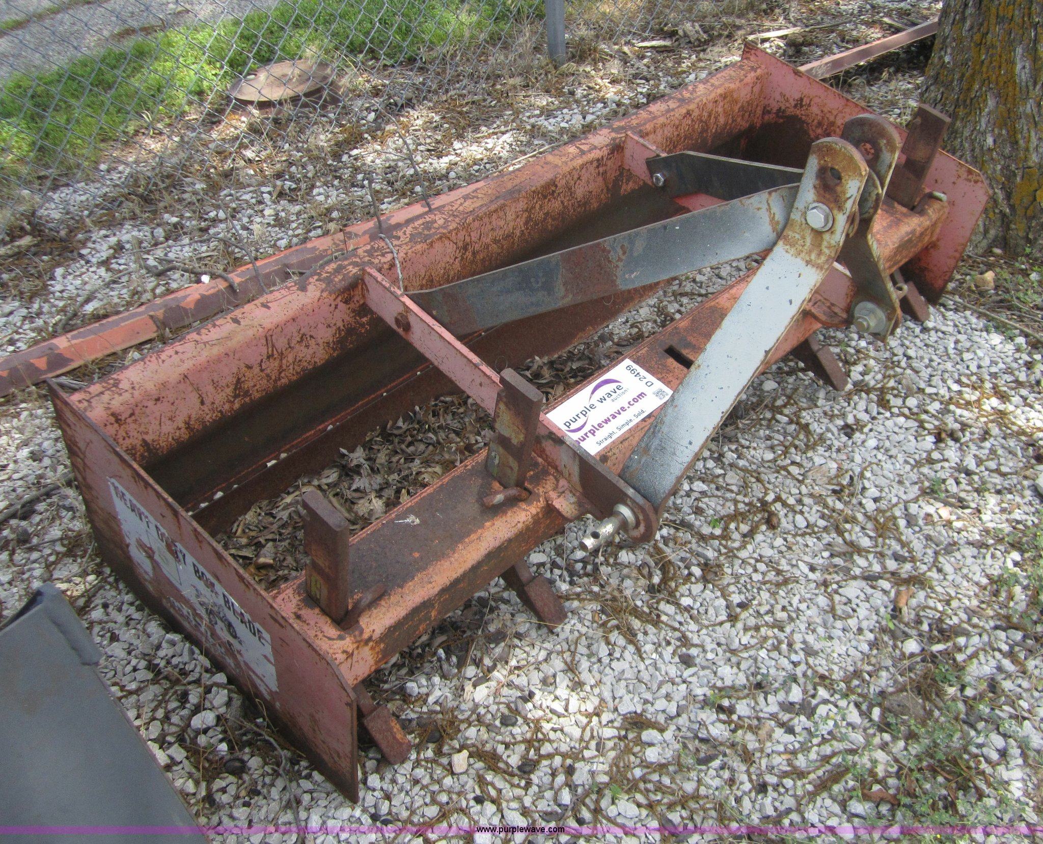 Atlas box blade in Carthage, MO | Item D2499 sold | Purple Wave