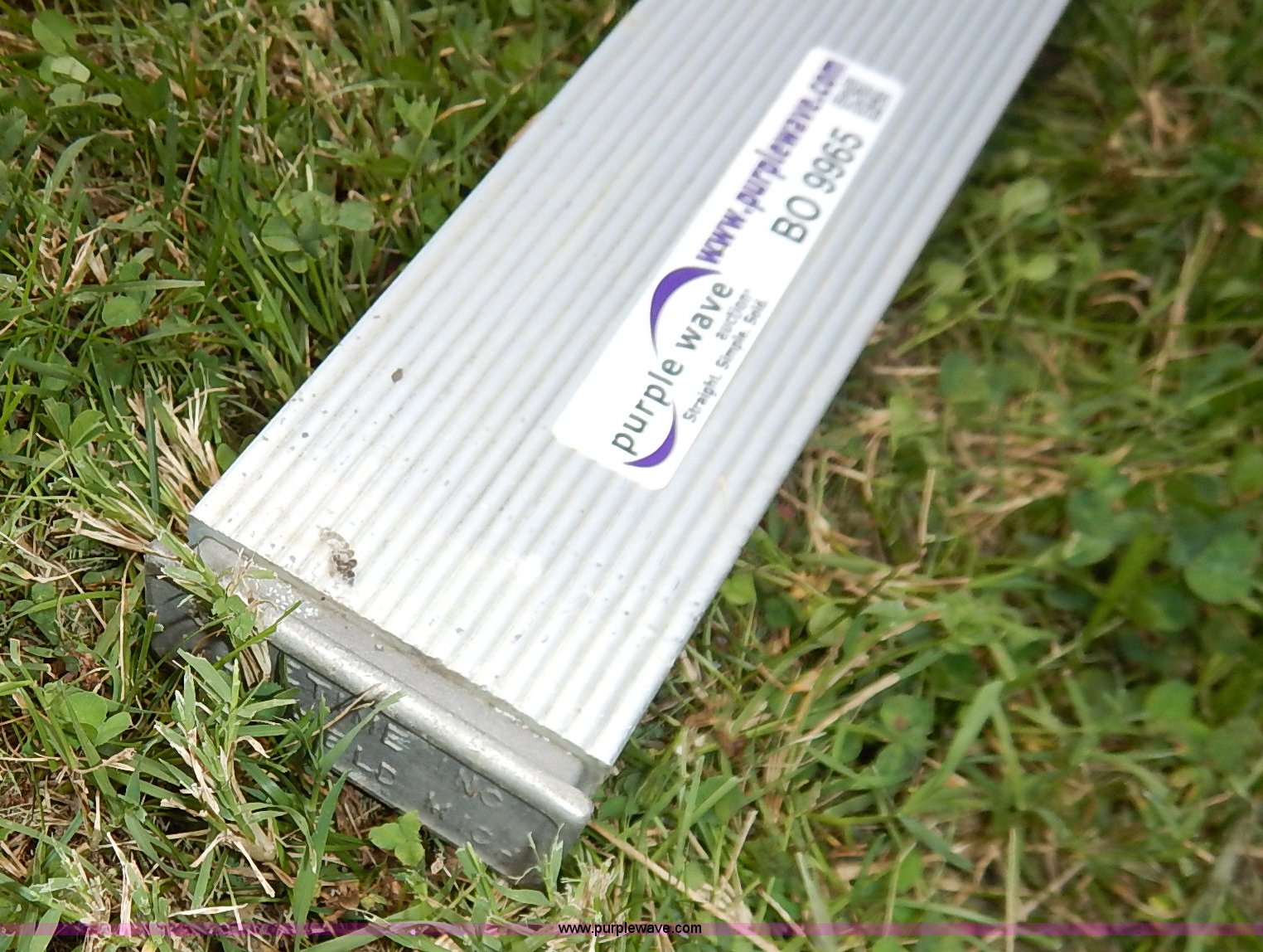 (22) 6' aluminum bench rails in Ottawa, KS | Item BO9965 sold | Purple Wave