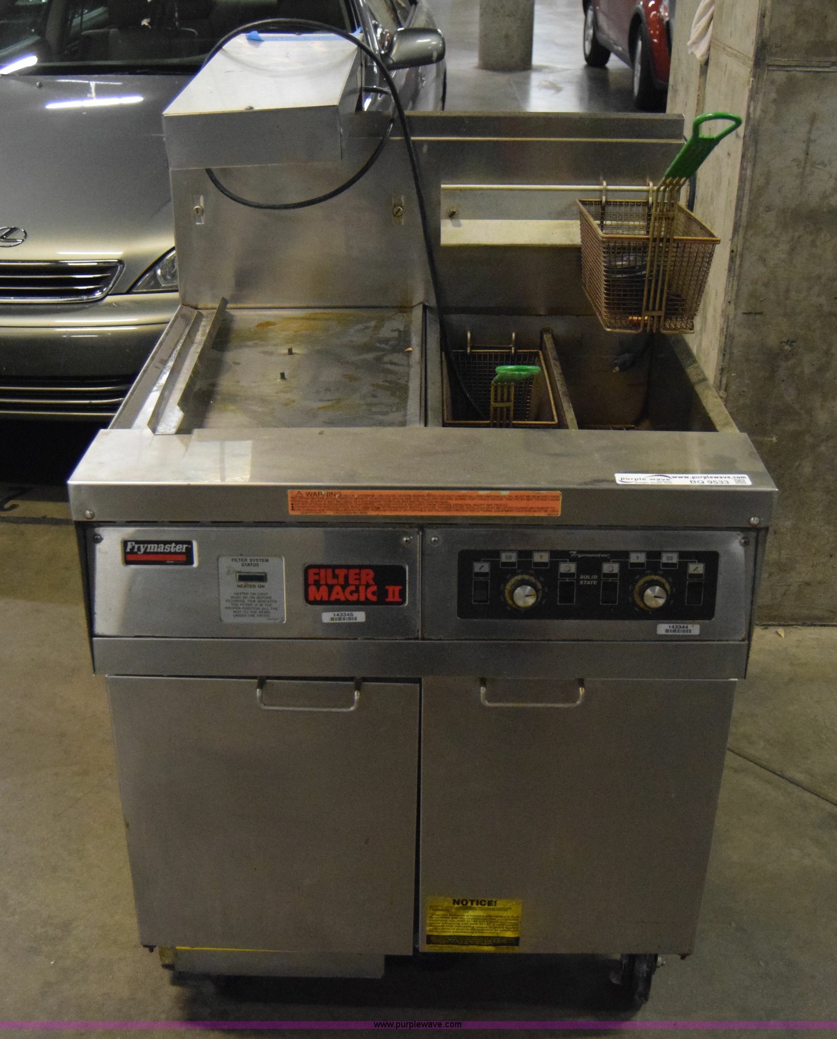 Frymaster Filter Magic II deep fryer with built-in warmer in Wichita ...