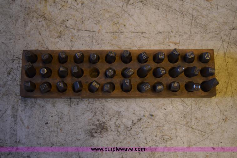 Mark Rite steel stamp kit in East Grand Forks, MN | Item L2586 sold ...