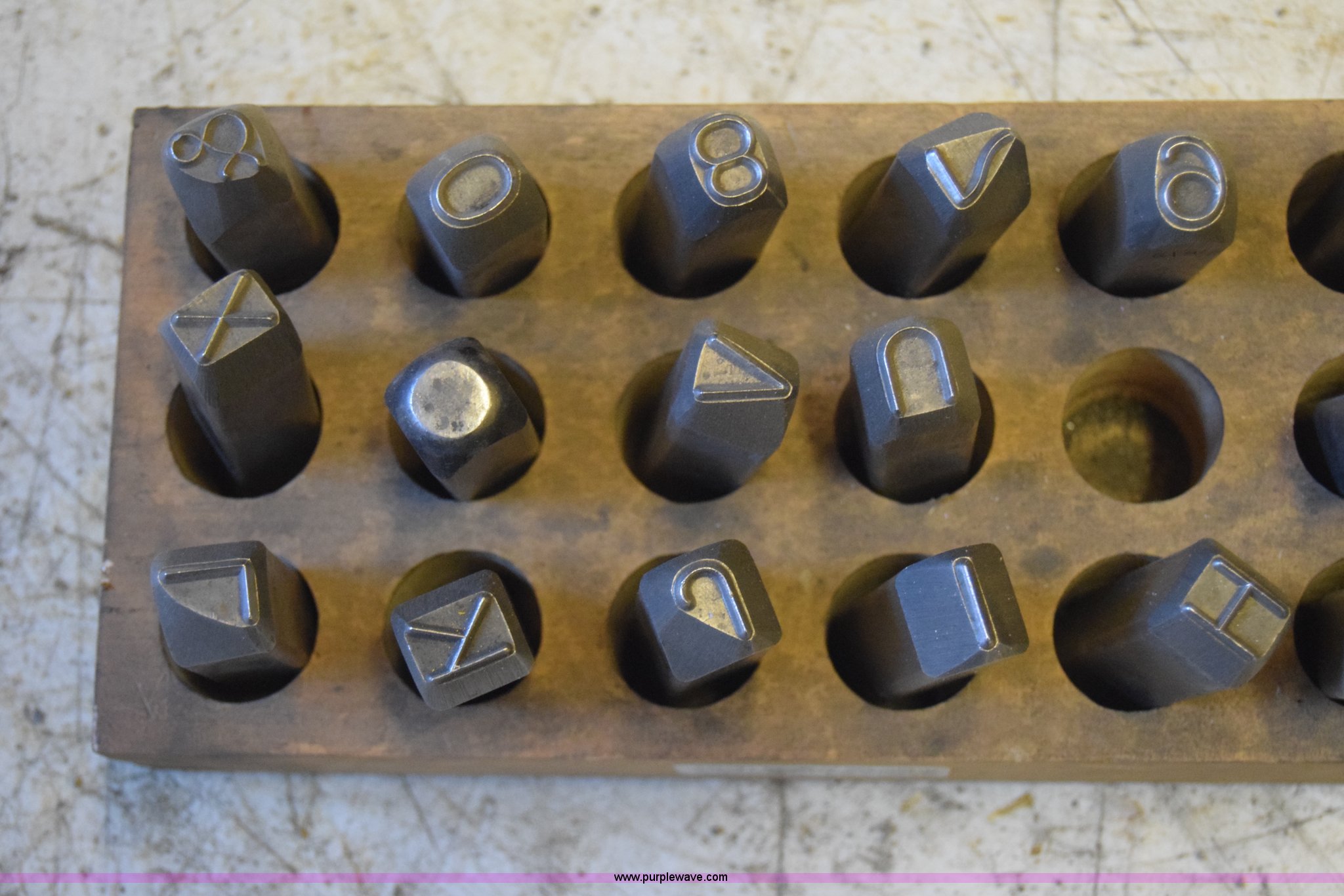 Mark Rite steel stamp kit in East Grand Forks, MN | Item L2586 sold ...