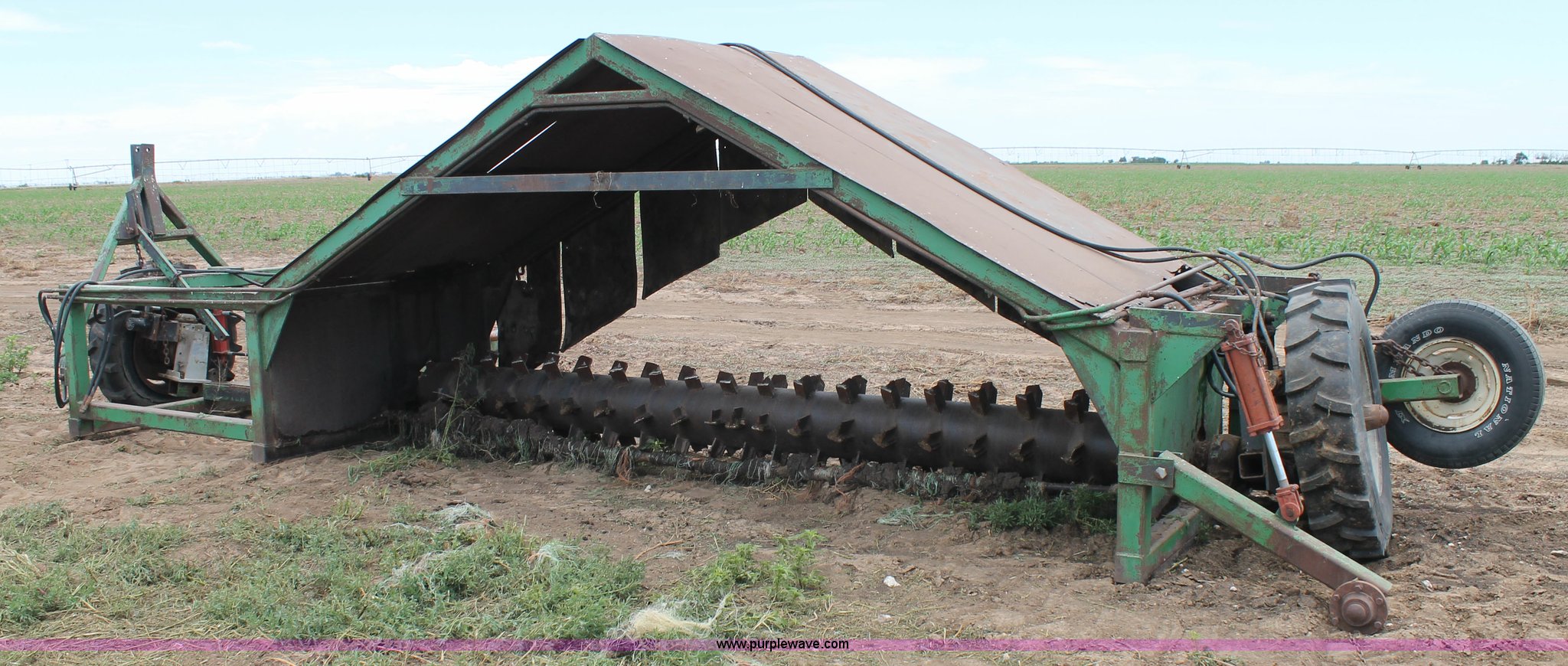 Compost turning machine in Hereford, TX | Item L4352 sold | Purple Wave