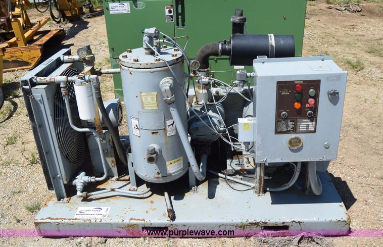 API air compressor in Lyons, KS | Item J7944 sold | Purple Wave