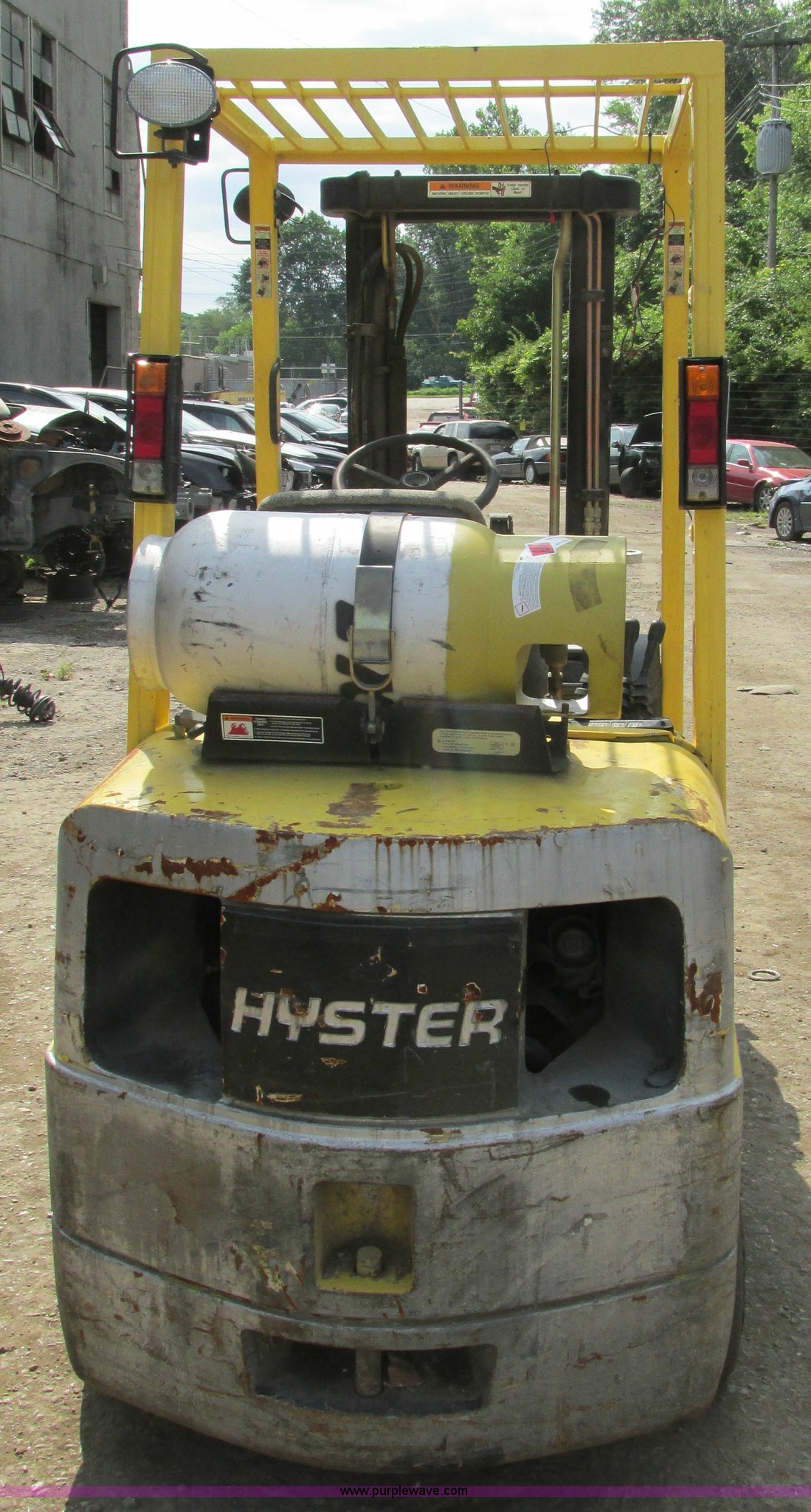 Hyster S60XM forklift in St. Louis, MO | Item BS9120 sold | Purple Wave