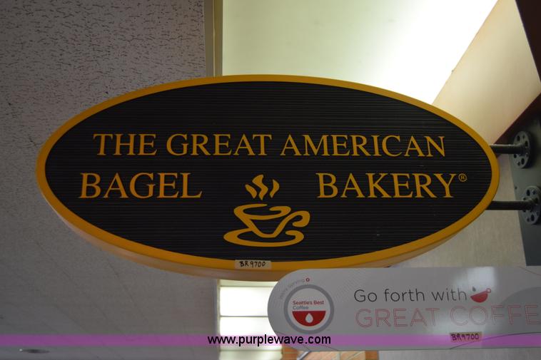 Bagel shop signs in Wichita, KS | Item BR9700 sold | Purple Wave