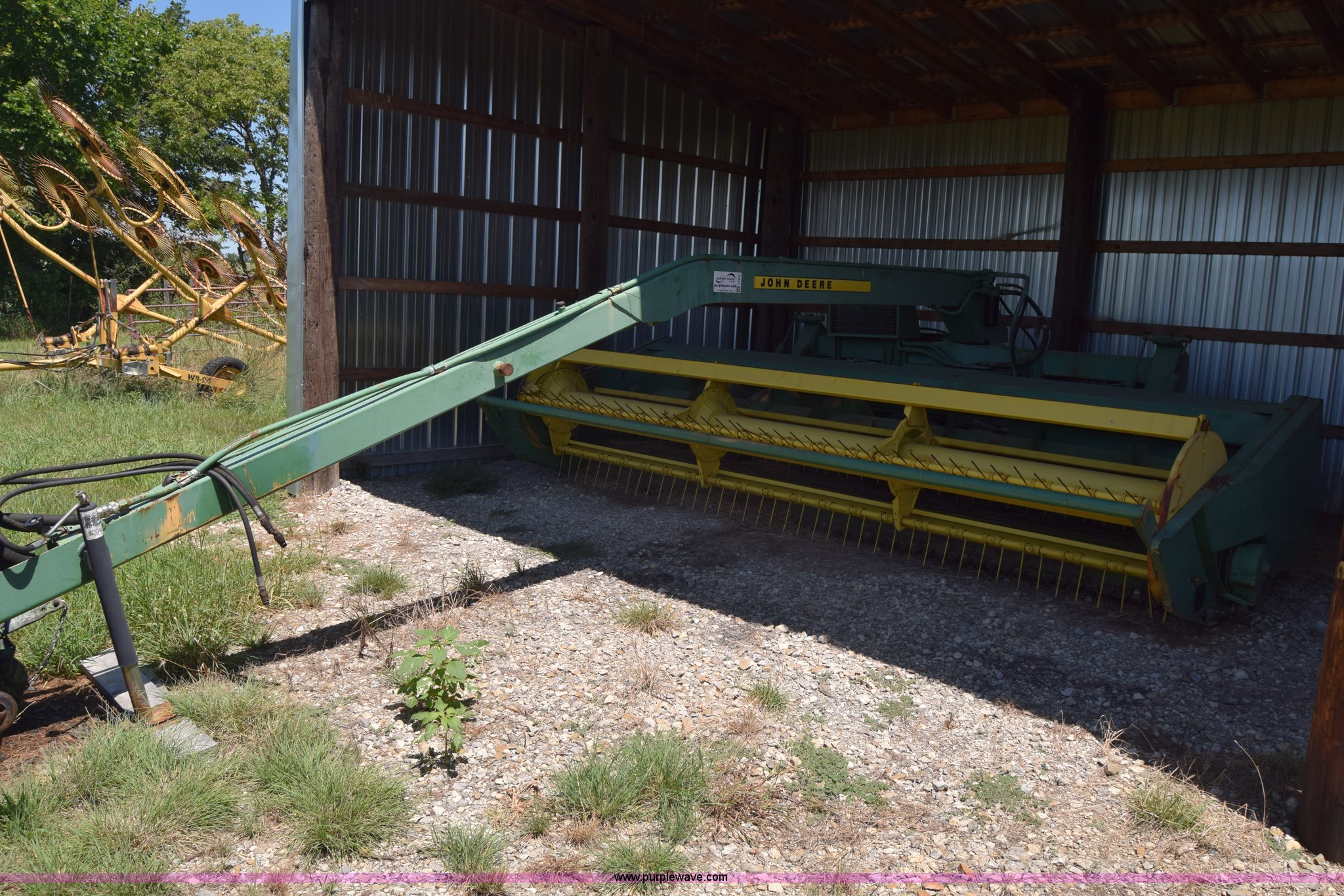John Deere pull type windrower in Emporia, KS | Item J7836 sold ...