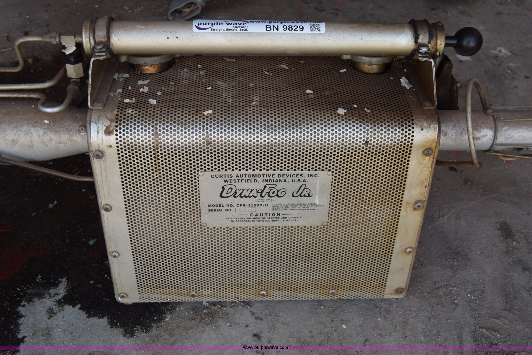 Dyna-Fog Jr. insecticide fog machine in Arlington, KS | Item BN9829 ...