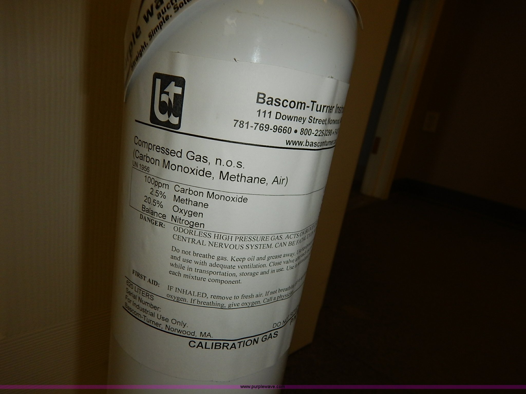 Bascom-Turner CGI tester in Olathe, KS | Item BM9351 sold | Purple Wave