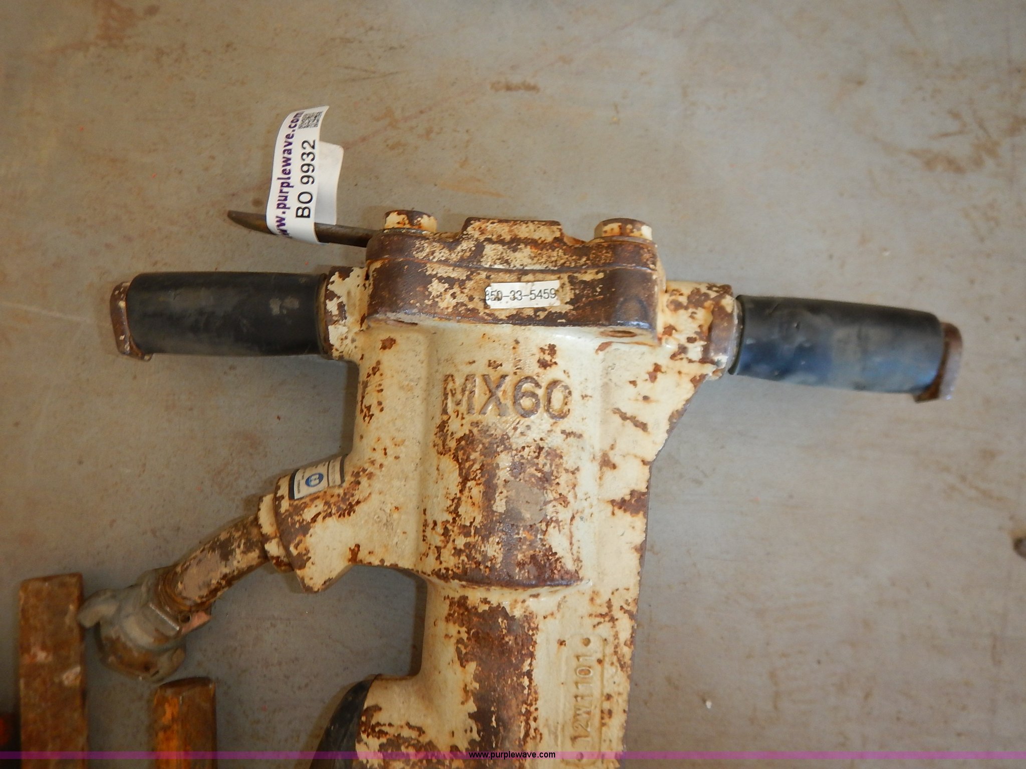 Ingersoll Rand MX60 air hammer in Olathe, KS | Item BO9932 sold ...