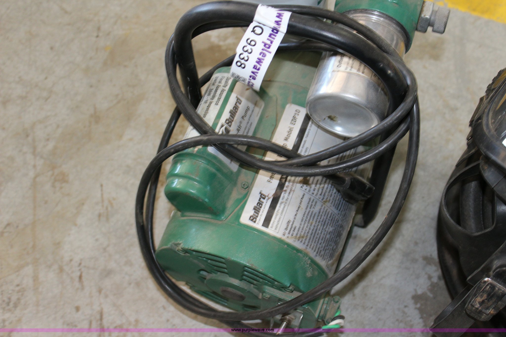 Bullard free air pump in Olathe, KS | Item BQ9338 sold | Purple Wave