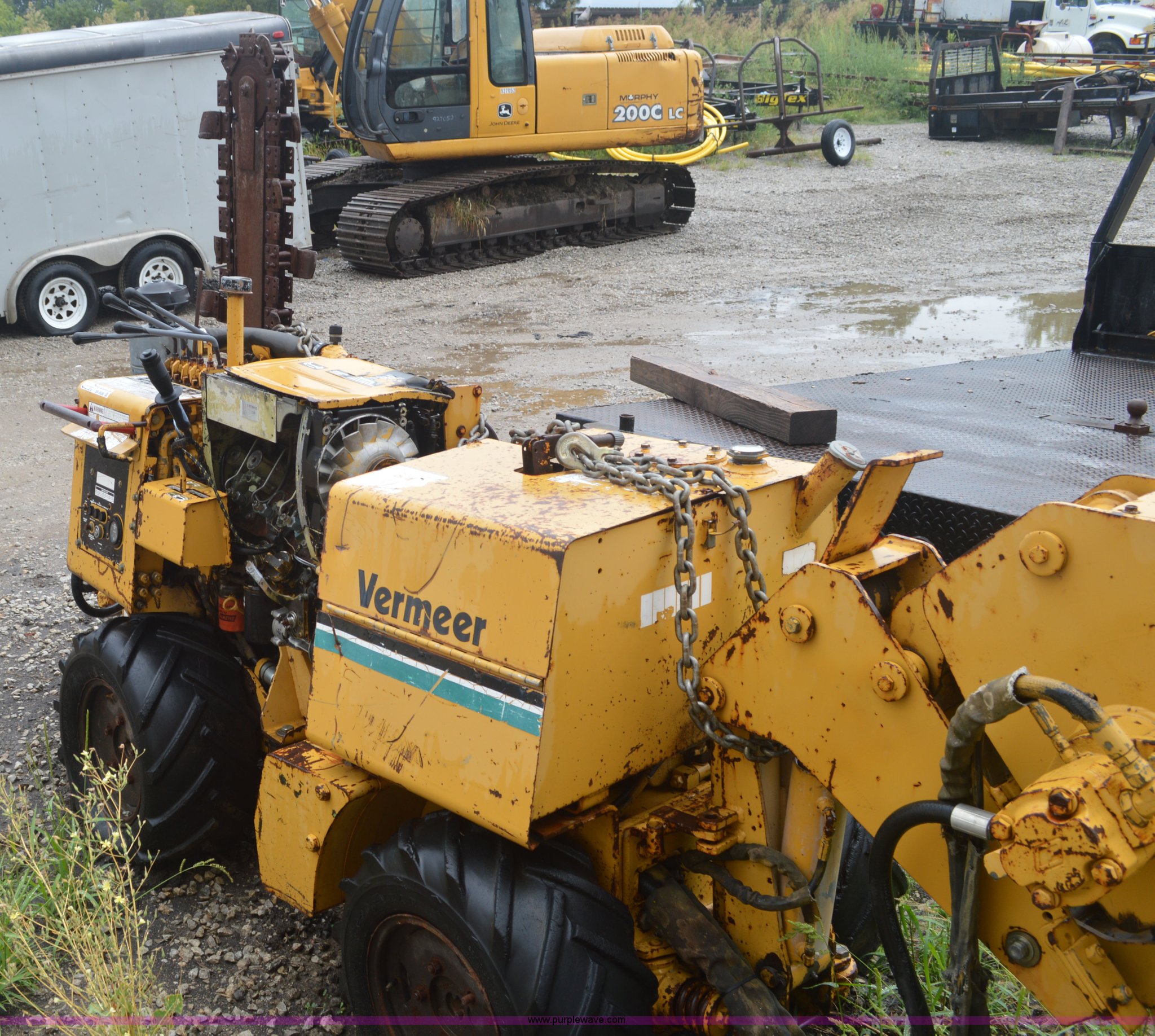 Vermeer LM40 cable plow in Olathe, KS | Item BR9936 sold | Purple Wave