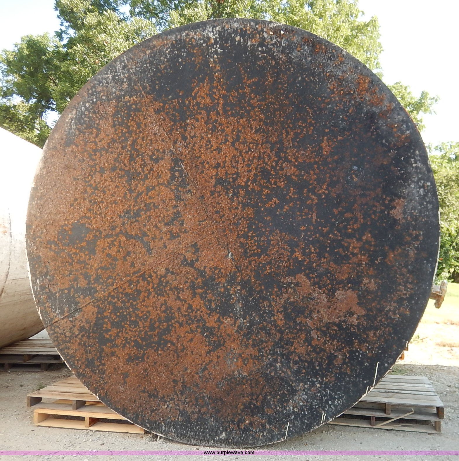 1967 Trinity Steel Co. liquid mild steel tank in Harveyville, KS | Item ...