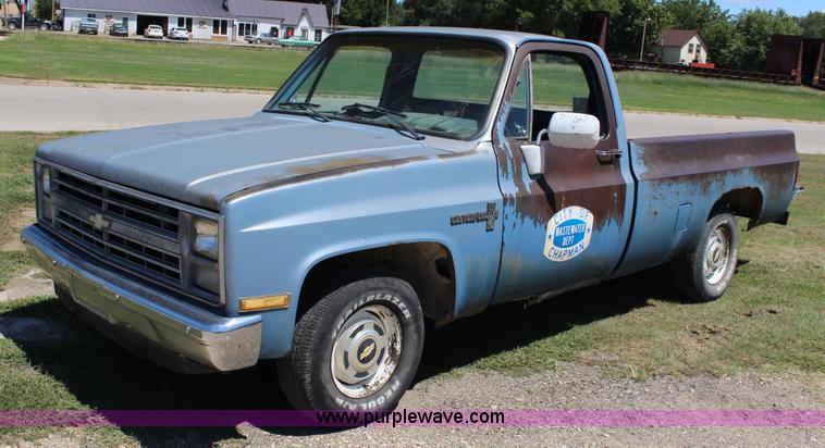 1985 Chevrolet Custom Deluxe 10 pickup truck in Chapman, KS | Item ...