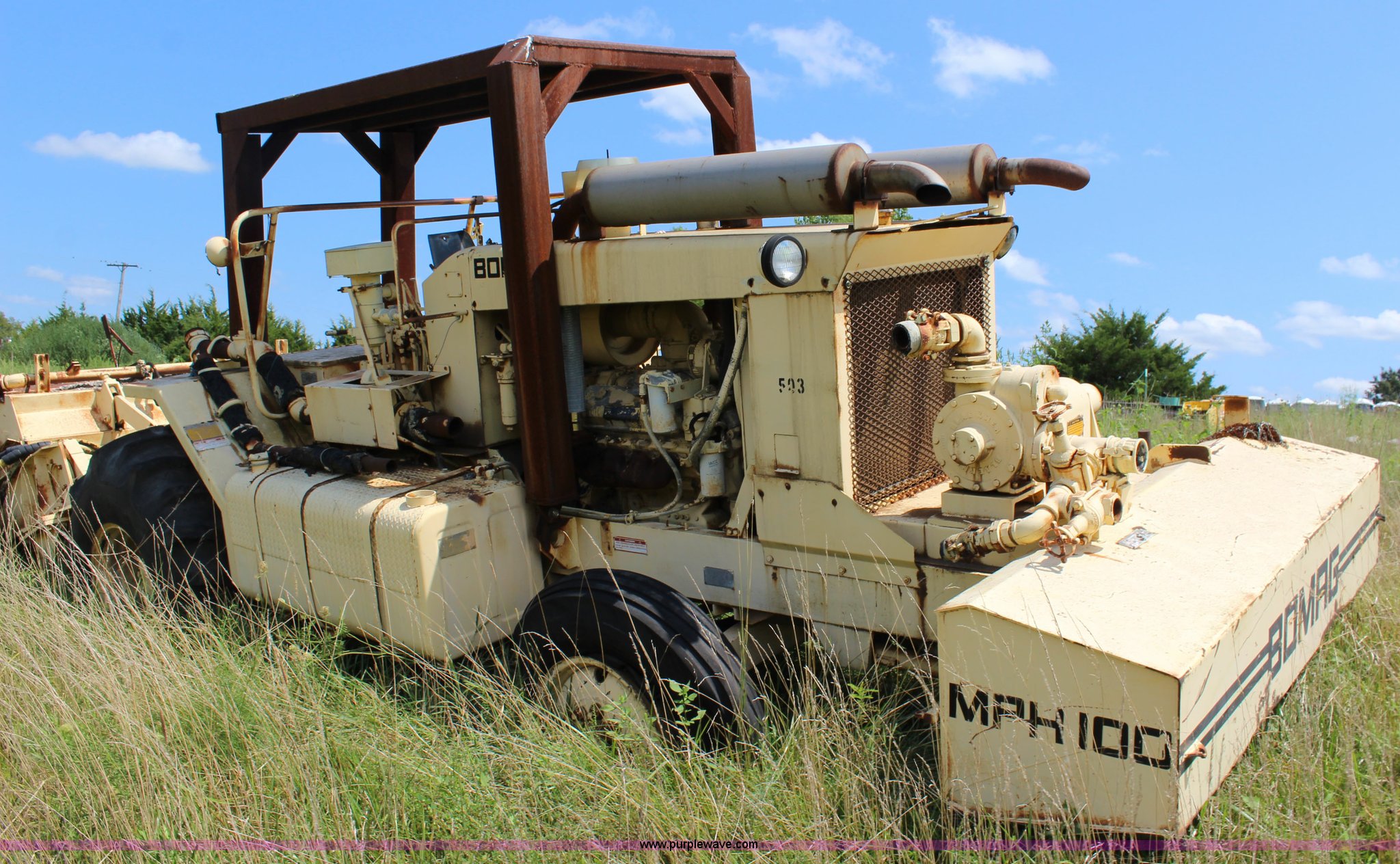 Koehring Bomag MPH100 stabilizer/recycler in Paola, KS | Item J3562 ...