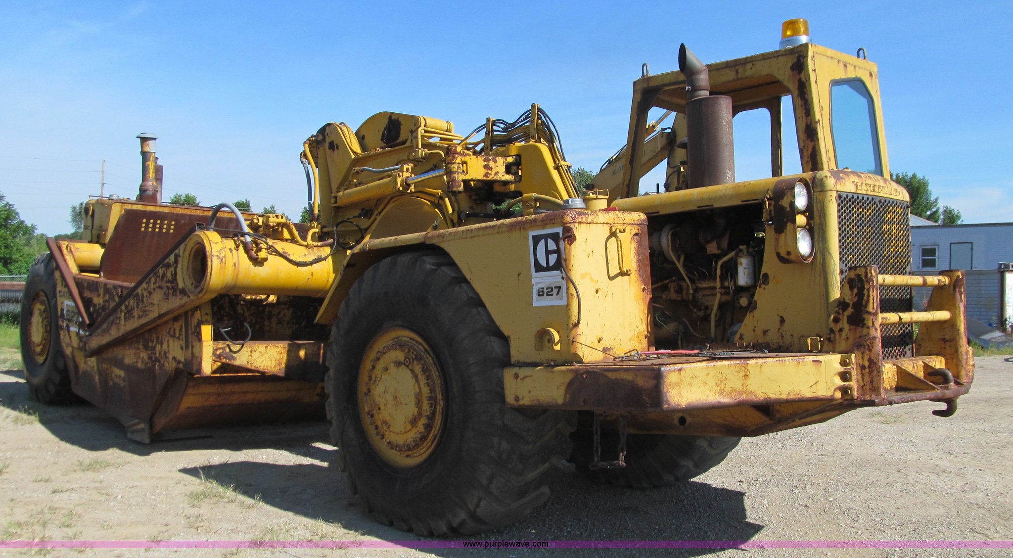 1970 Caterpillar 627 conventional scraper in Muscatine, IA | Item K6259 ...