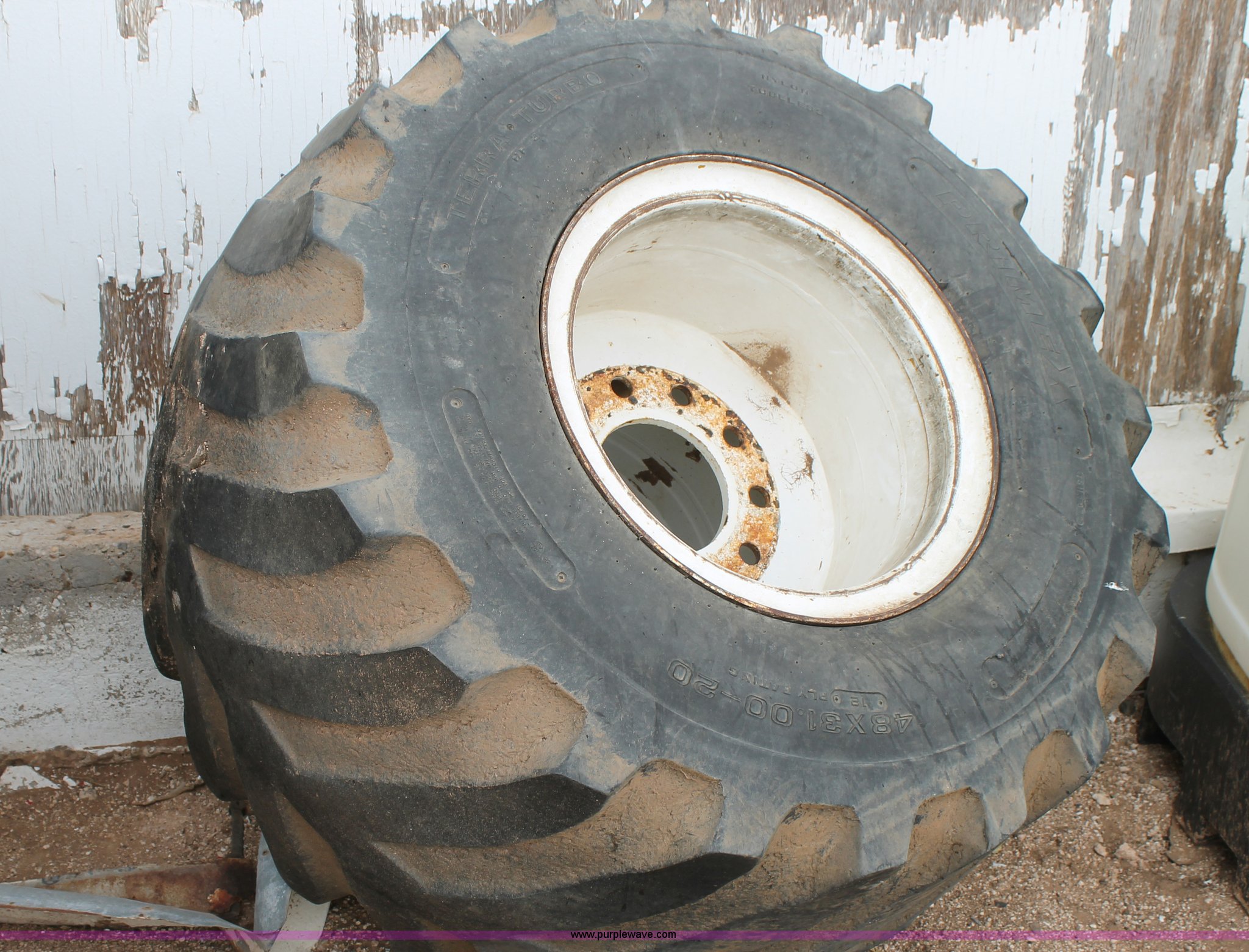 Terra Turbo 48x31.00-20 tire and wheel in Farwell, TX | Item L4387 sold ...