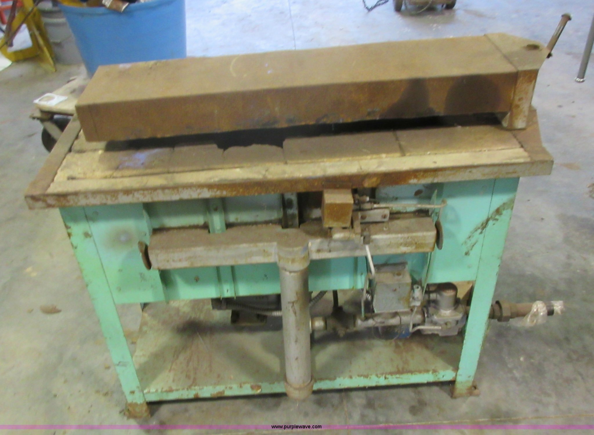 Johnson gas forge in Claremore, OK | Item BB9240 sold | Purple Wave