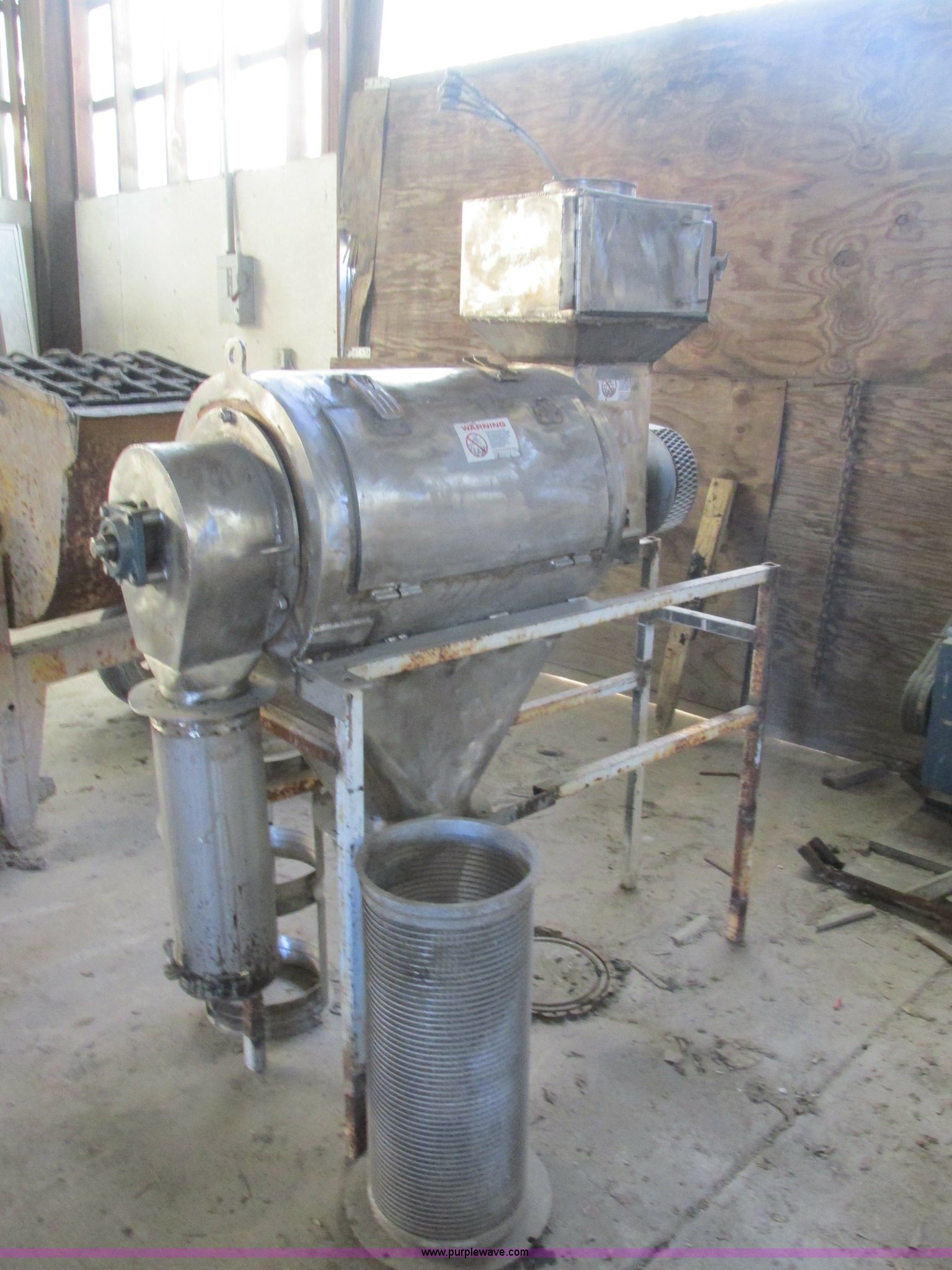 Karson centrifuge centri sifter in St. Louis, MO | Item BS9102 sold ...