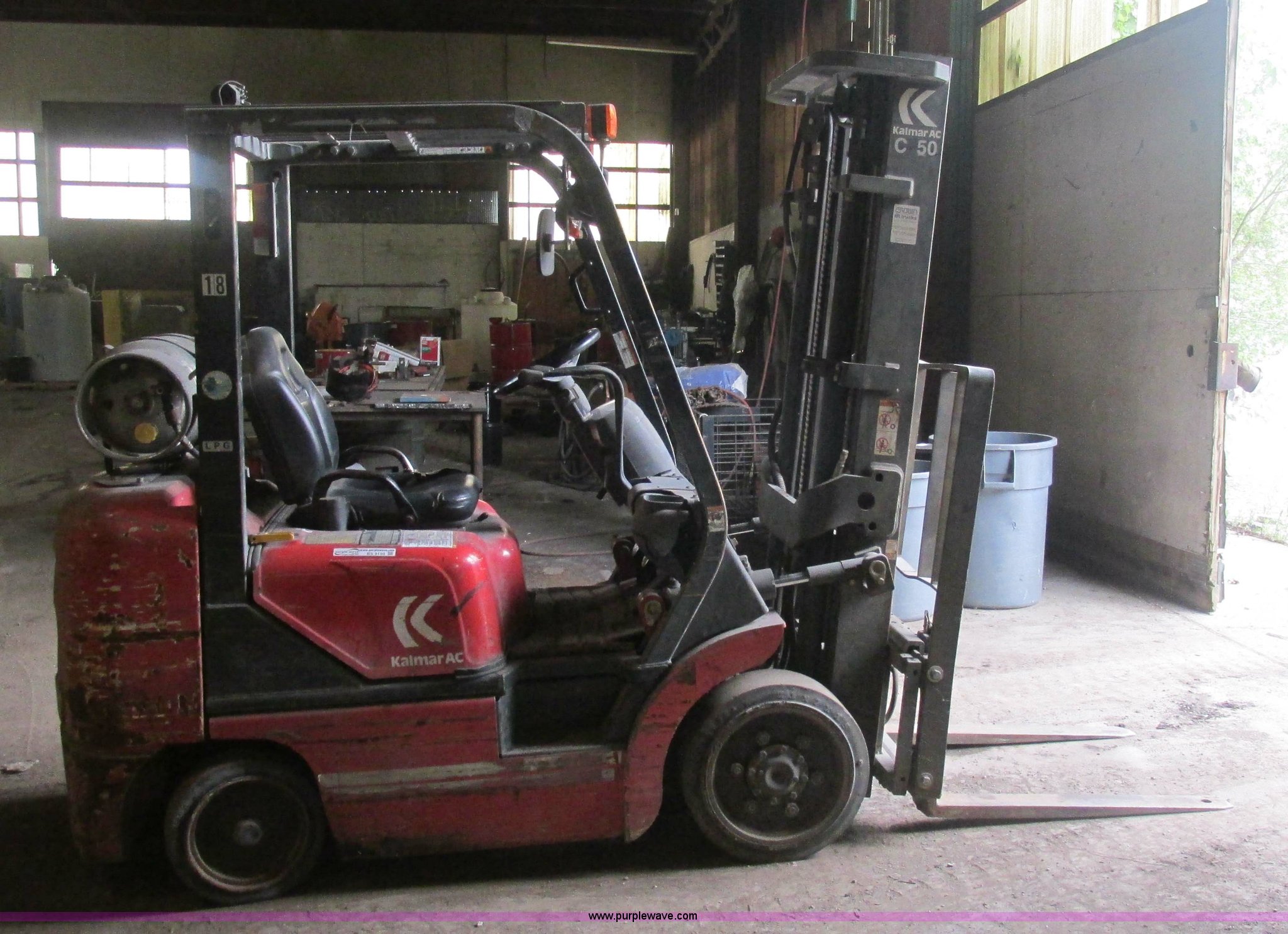 Kalmar AC forklift in St. Louis, MO | Item BS9150 sold | Purple Wave