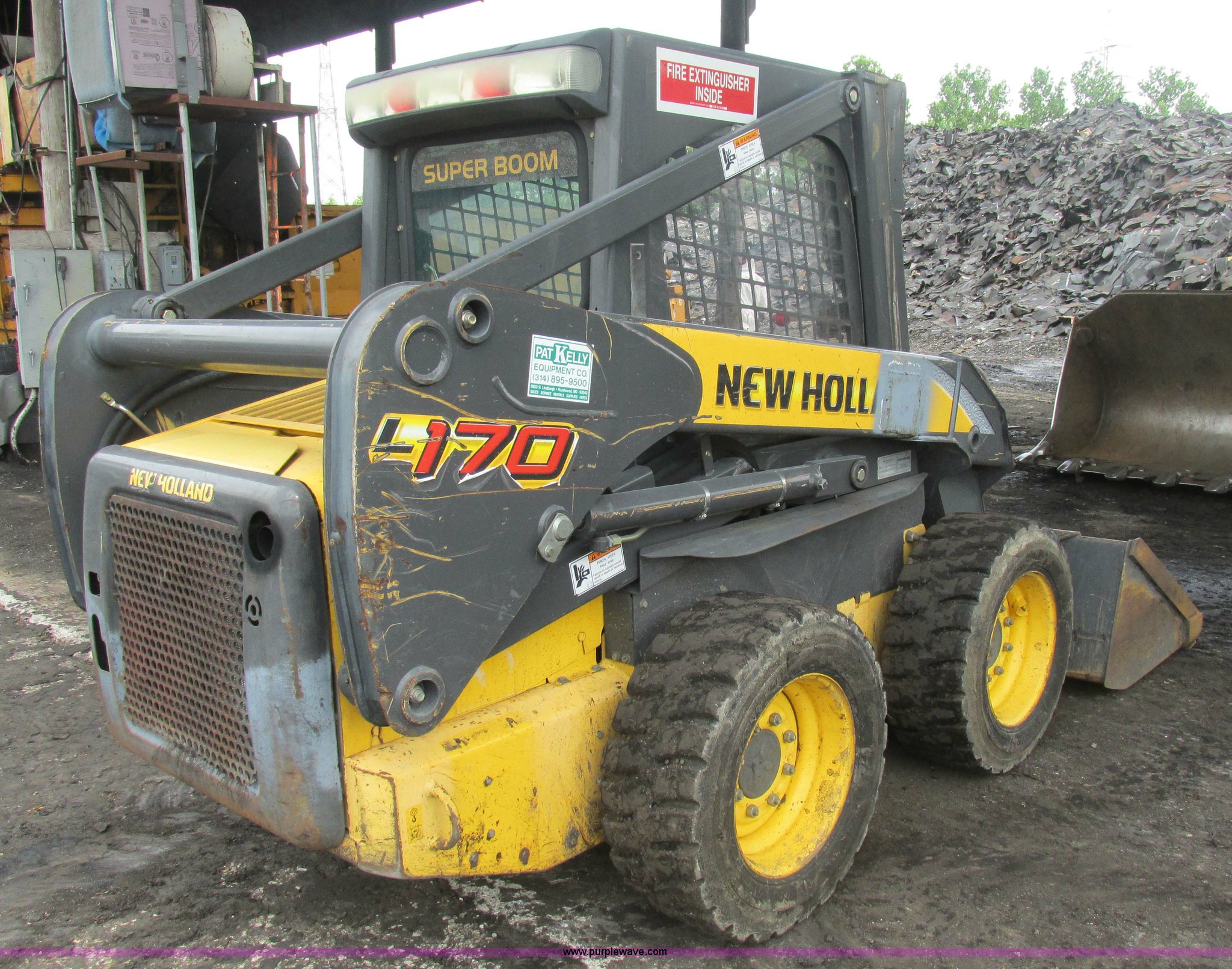 2008 New Holland L170 Super Boom skid steer in St. Louis, MO | Item ...