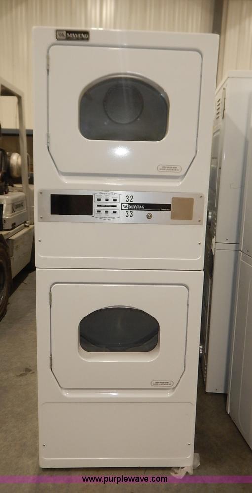 (11) Maytag double stack electric dryers in Manhattan, KS | Item BH9842 ...