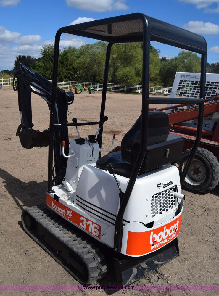 2005 Bobcat 316 compact excavator in Kinsley, KS | Item J8191 sold ...