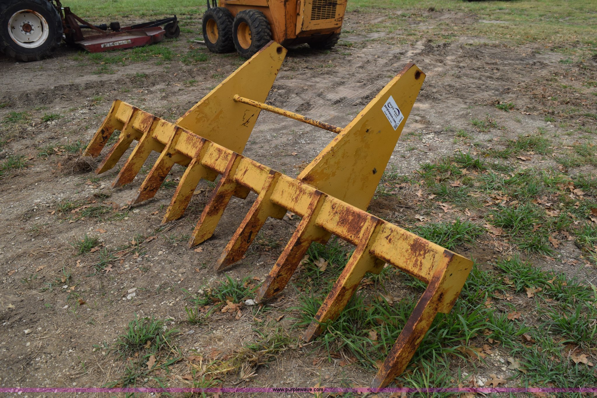 Root Rake loader attachment in Greenville, TX | Item L5965 sold ...