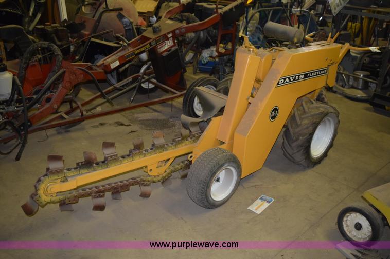 Davis Fleetline walk-behind trencher in Rochester, MN | Item K6709 sold ...