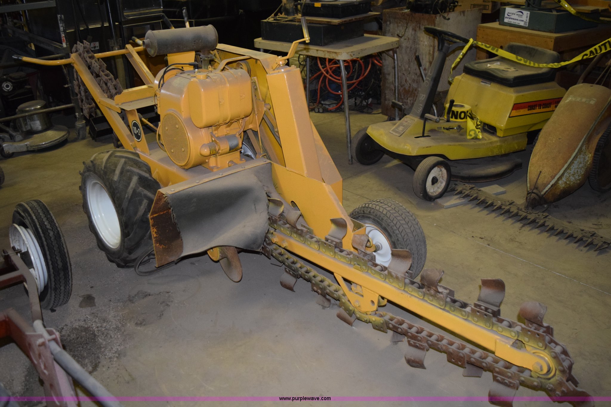 Davis Fleetline walk-behind trencher in Rochester, MN | Item K6709 sold ...