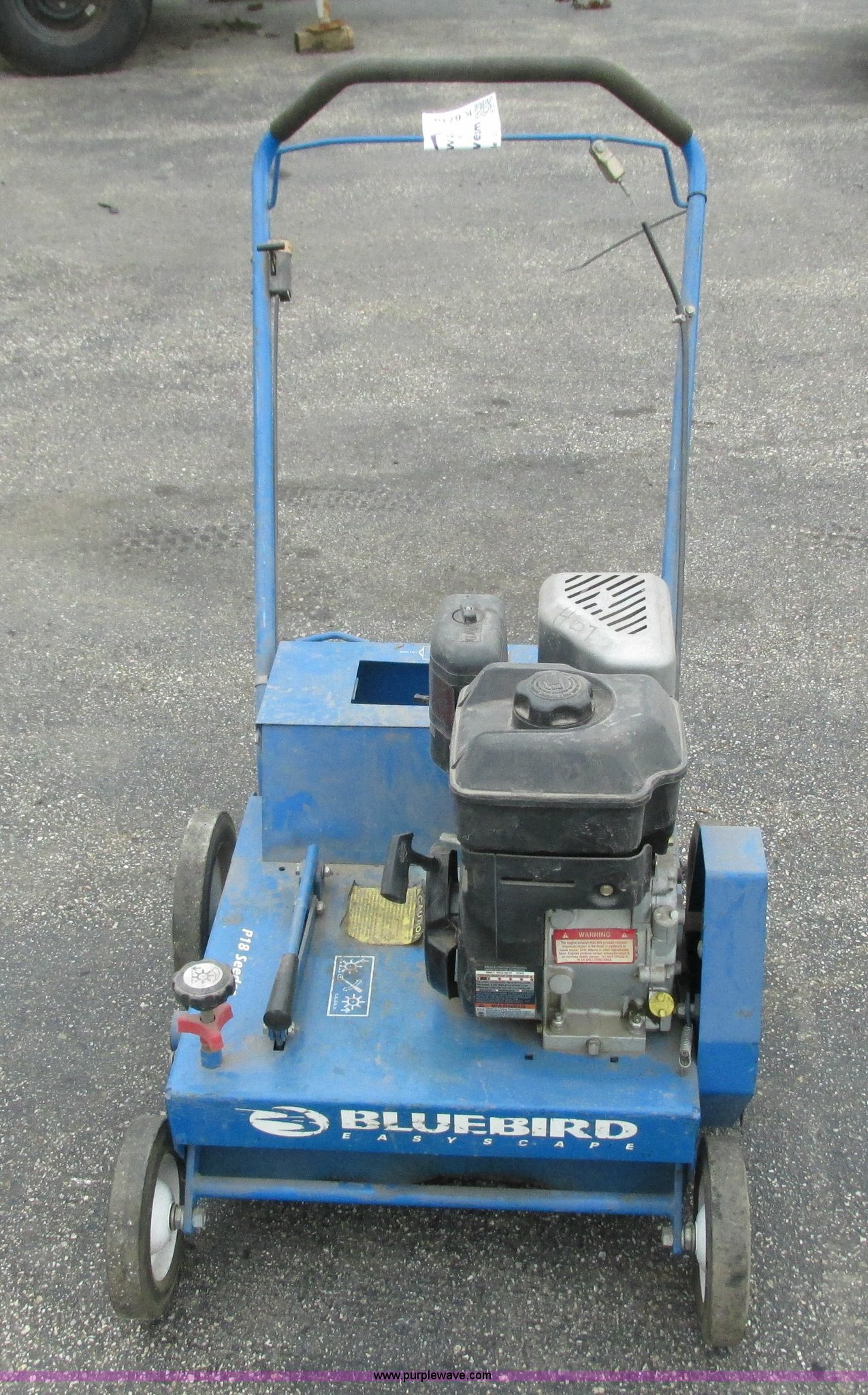 Bluebird slit seeder in Rochester, MN | Item K6718 sold | Purple Wave