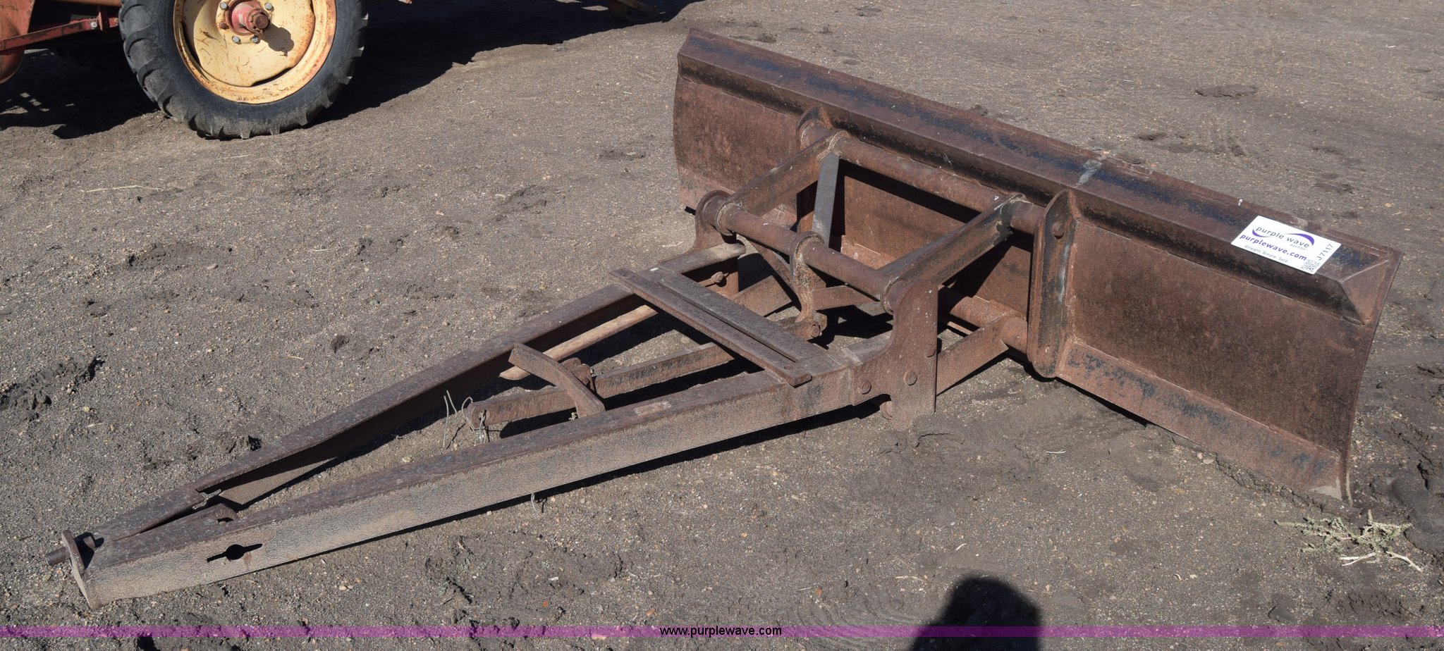 Front mount tractor blade in Kinsley, KS | Item J7117 sold | Purple Wave