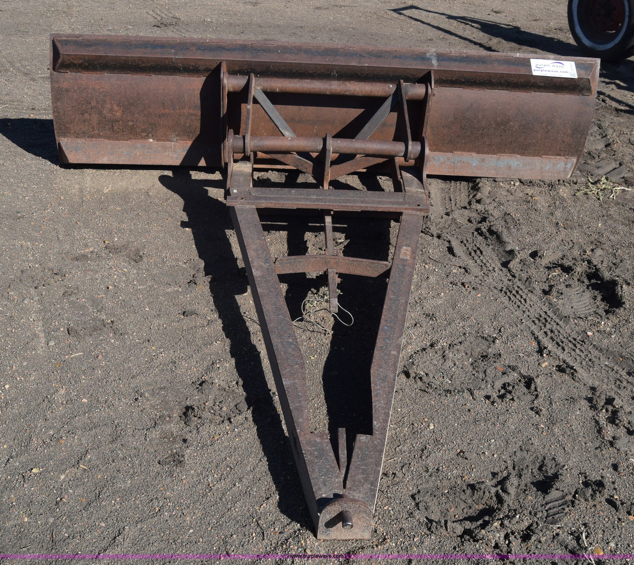 Front mount tractor blade in Kinsley, KS | Item J7117 sold | Purple Wave