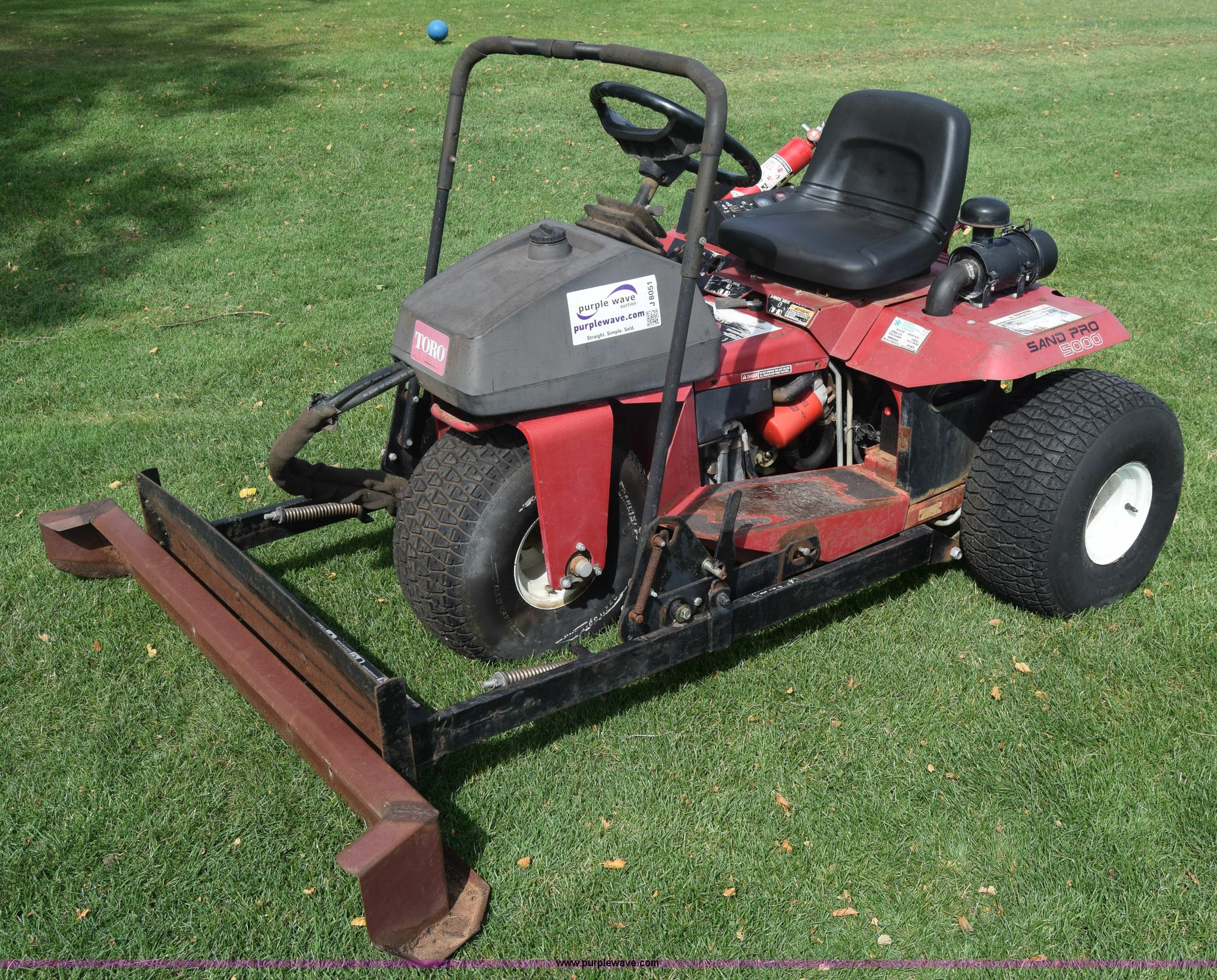 Toro Sand Pro 5000 bunker rake in Wichita, KS | Item J8051 sold ...